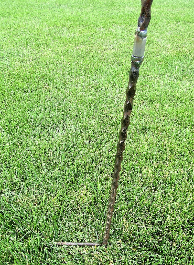 Metal Farm Tractor Spinner Propeller Yard Garden Stake Windmill Whirly ...