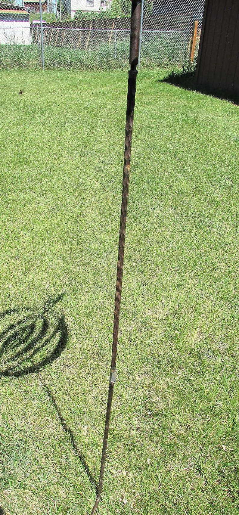 Heavy Duty Globe Weather Vane Style Metal Welded Yard Stake Wind ...
