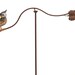 Kinetic Metal Owl Yard Stake Wind Spinner Rocker Rocking Whirly-gig ...