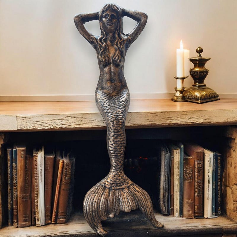 Mermaid Statue - Etsy