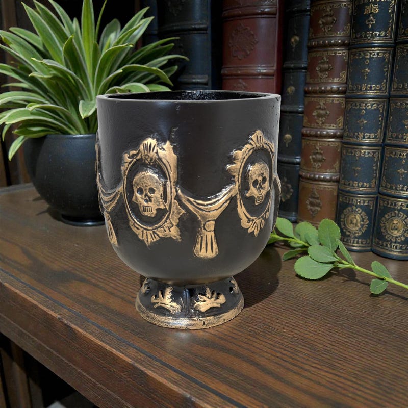 Gothic Vintage Planter - Etsy