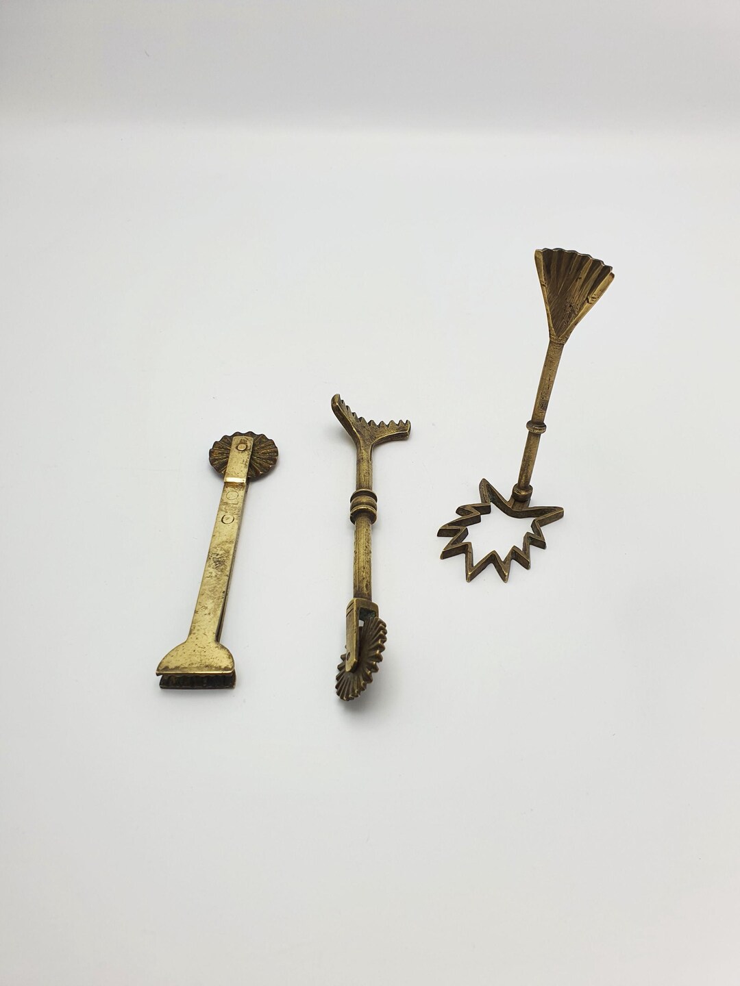 Antique Brass Pastry Tools: Victorian Baking Utensil Set, 1890 - Etsy