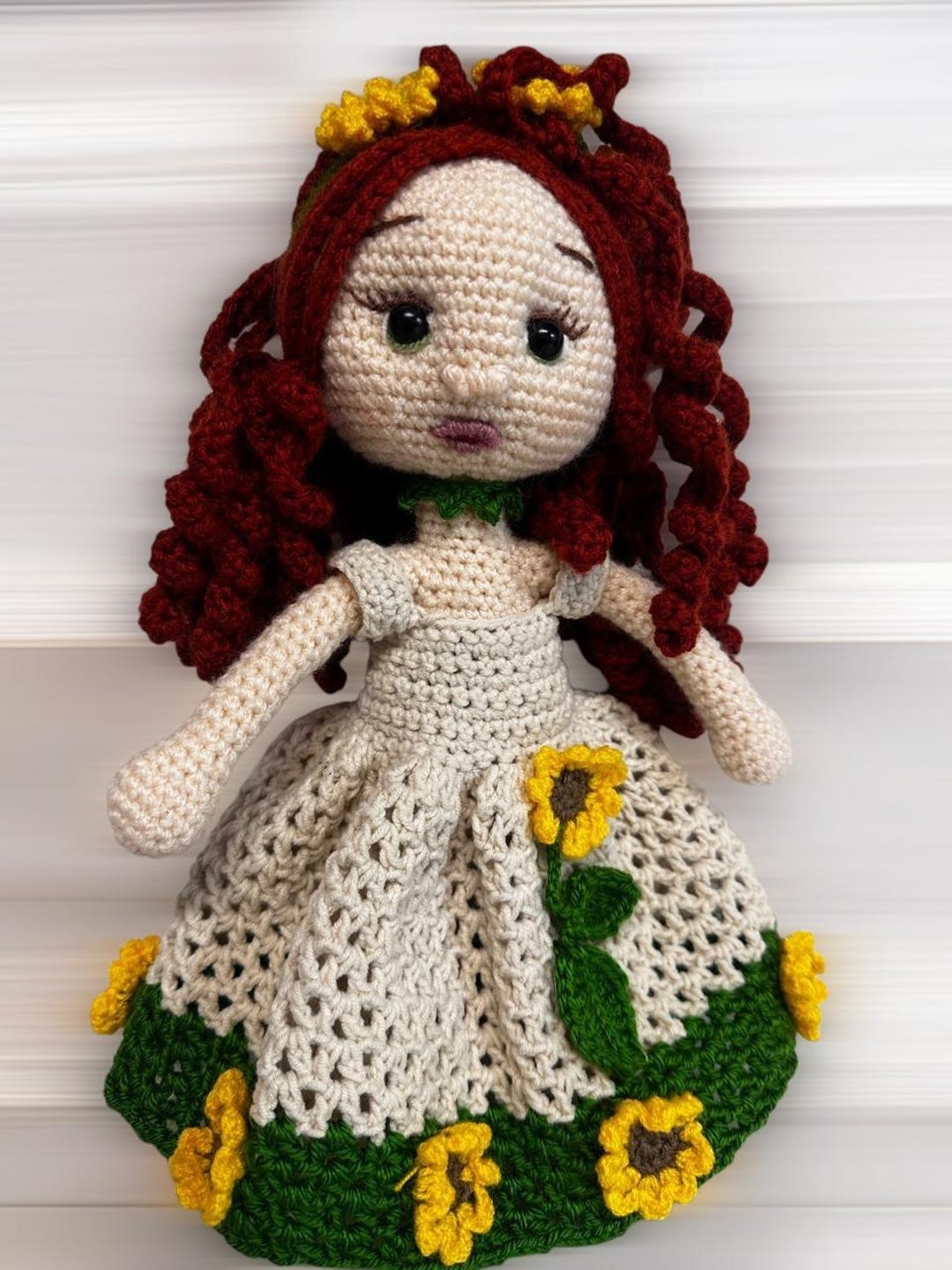 Handmade Crochet Thread Doll - Etsy