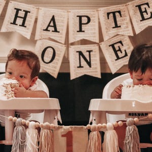 Chapter One Birthday Banner - Etsy