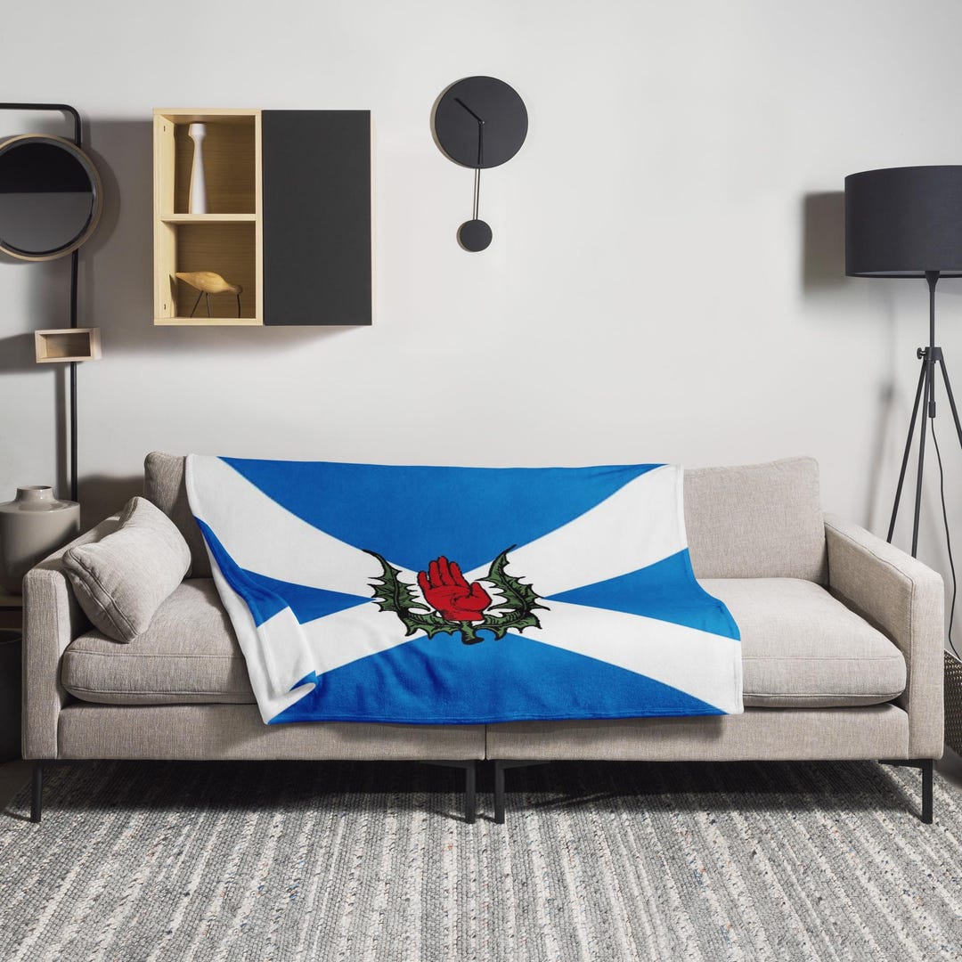 Ulster Scots People Flag Flying Flag Throw Blanket FREE SHIPPING - Etsy