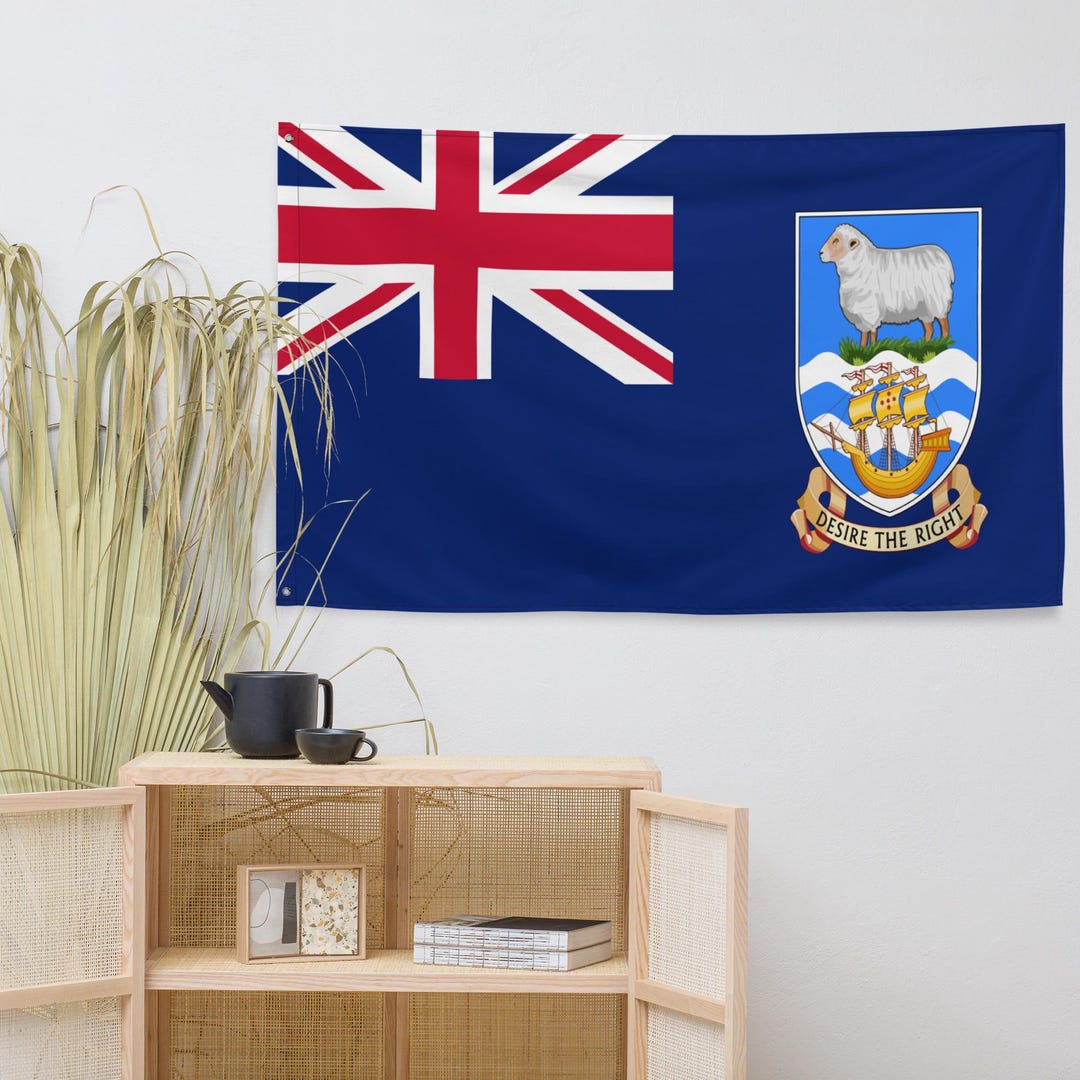Falkland Islands Flag FREE SHIPPING - Etsy