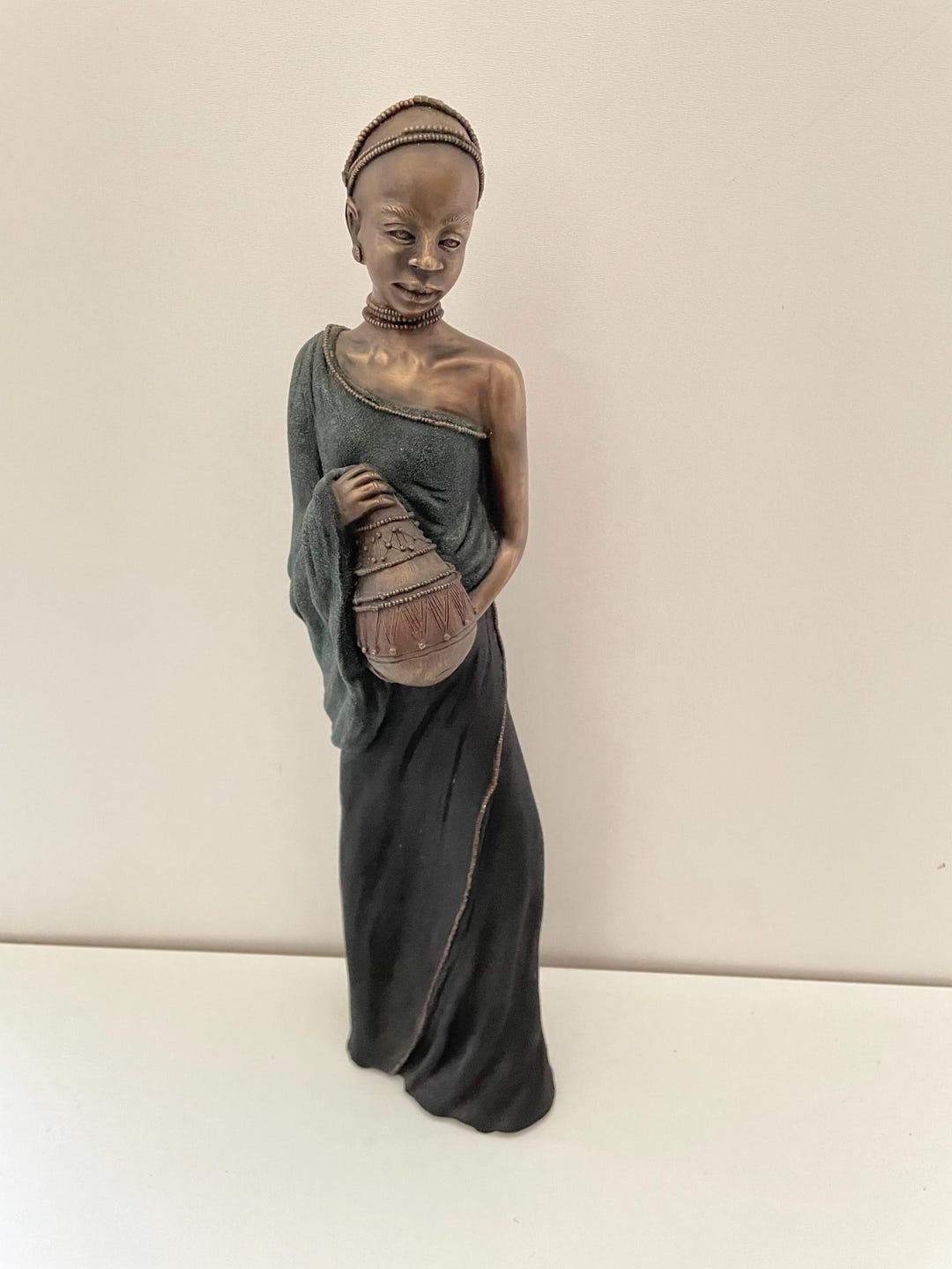 Soul Journeys Maasai Lady With Water Bottle Limited Edition Number 4484 ...