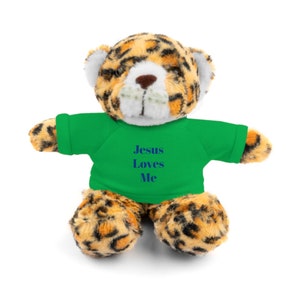Jesus Loves Me Stuffed Animals - Etsy