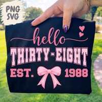 Happy 34th Birthday, 34th Birthday Svg, 34th Birthday Png, 34th ...