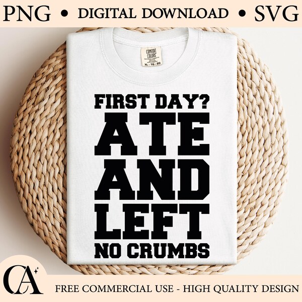 Left No Crumbs Svg - Etsy