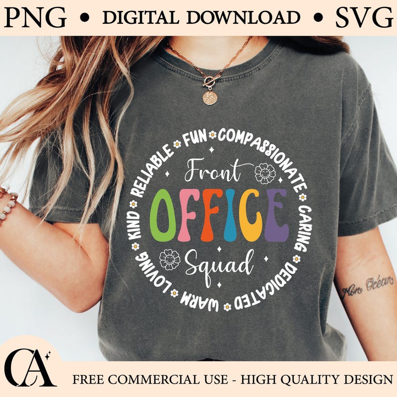 Office Squad Svg - Etsy