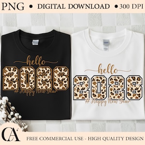 Leopard Numbers 2026 - Etsy