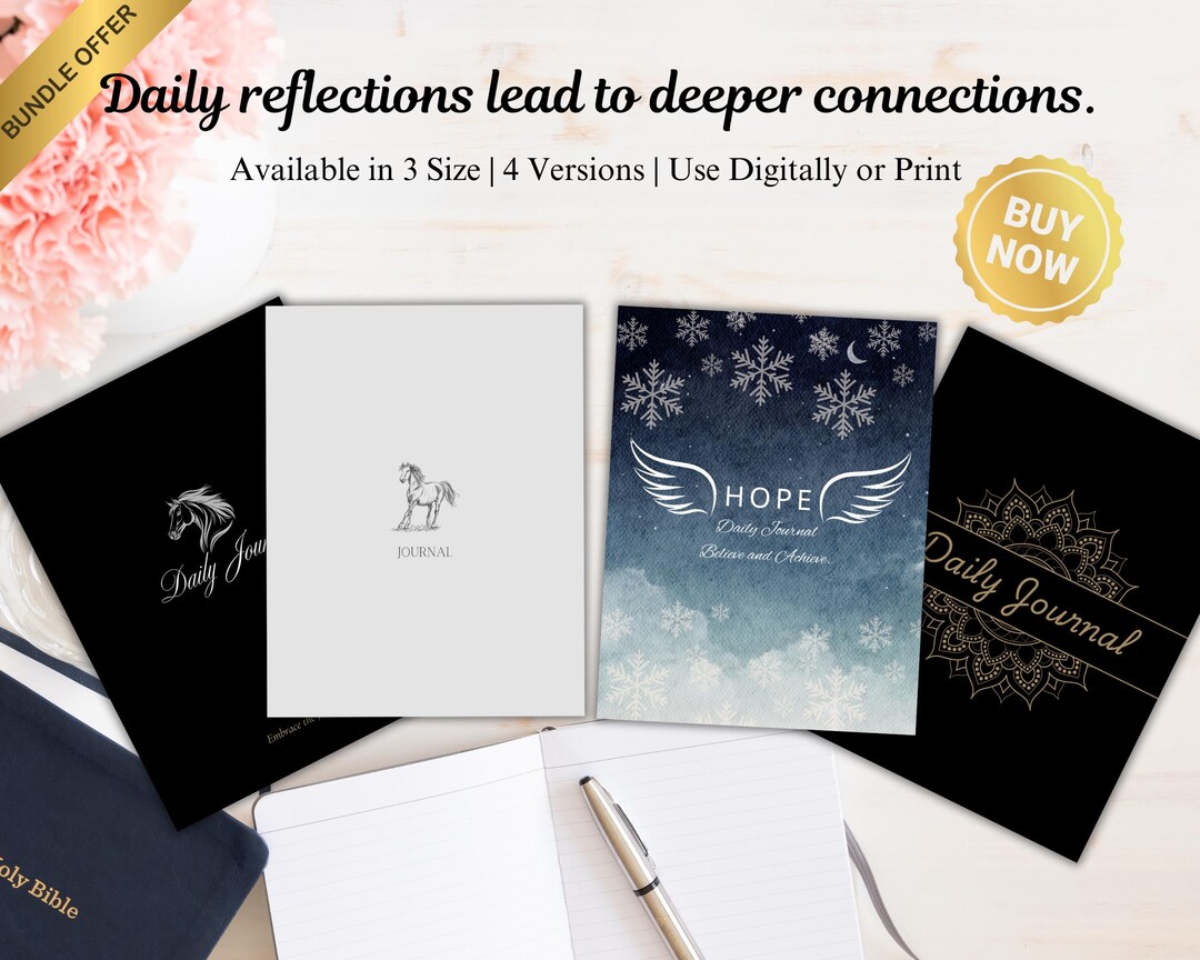 The Ultimate Daily Digital Journal: Affirmations, Reflection, and Habit ...