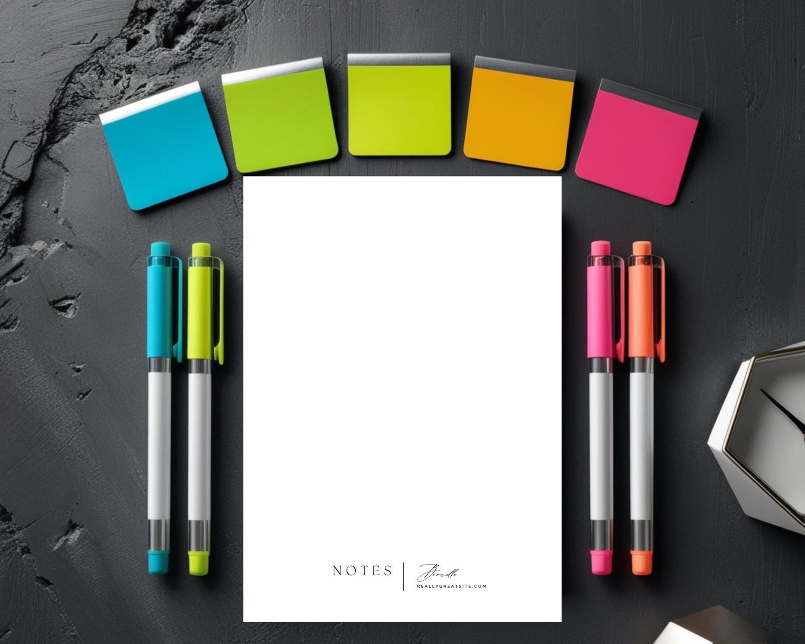Printable Notes Page | Note Paper for Planner | Notes Insert ...
