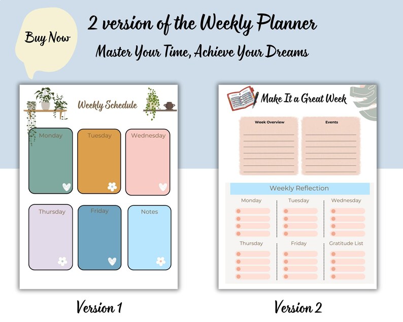 Ultimate 2025 Planner Bundle: Digital and Printable Organizer for ...