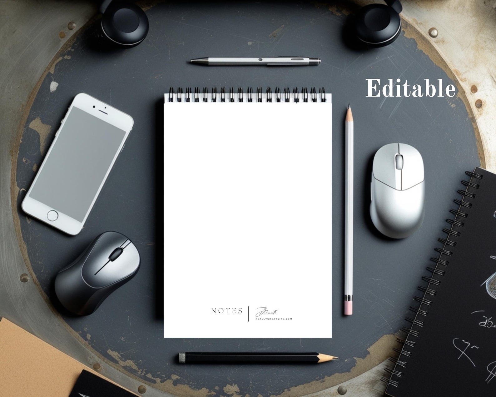 Printable Notes Page | Note Paper for Planner | Notes Insert ...