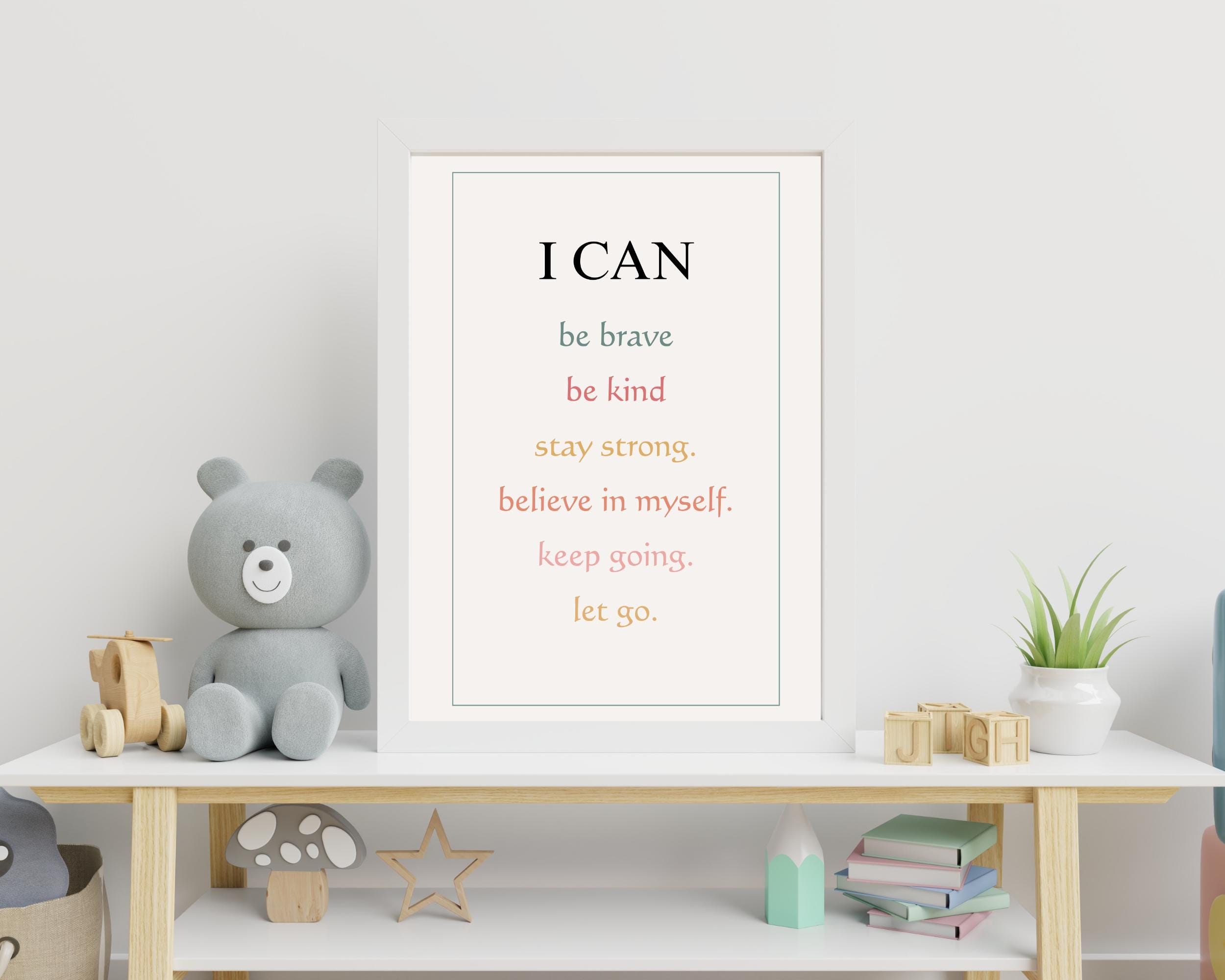 Affirmations for Kids Poster Set of 3: Motivational Classroom Prints ...