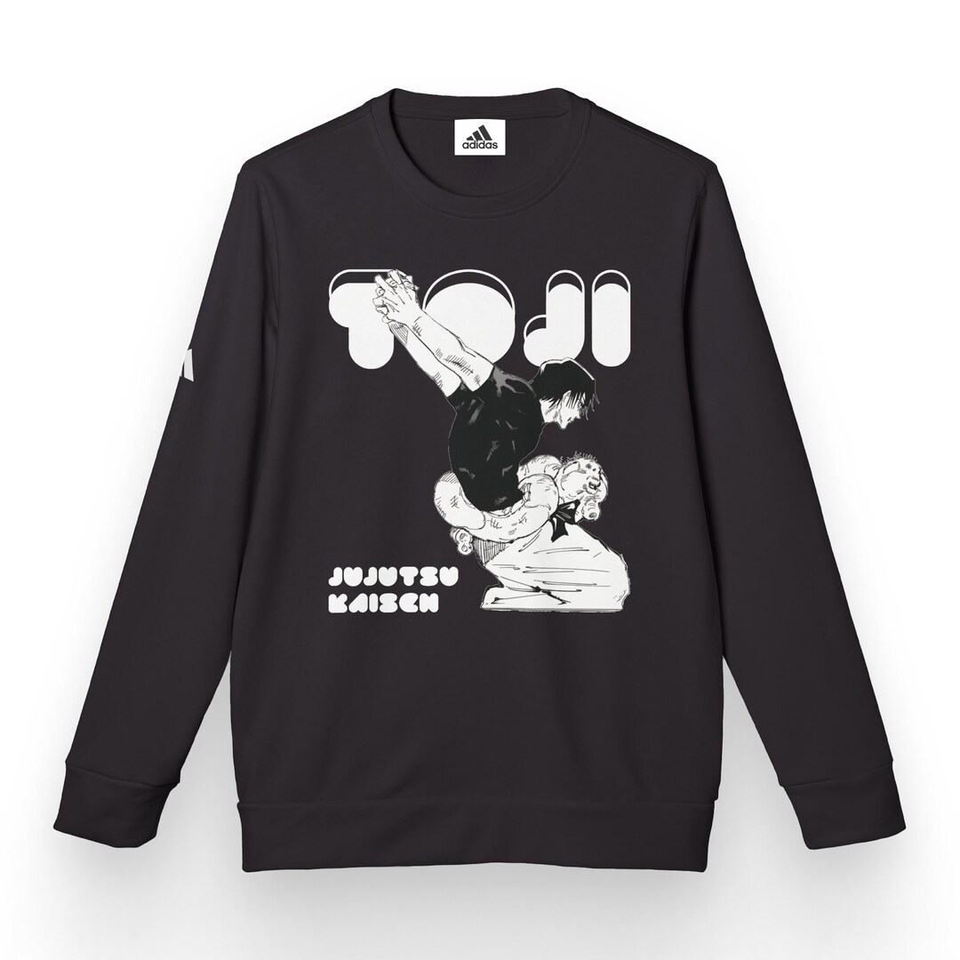 Adidas X Jujutsu Kaisen Collaboration Toji Fushigoro Sweatshirt, Adidas ...