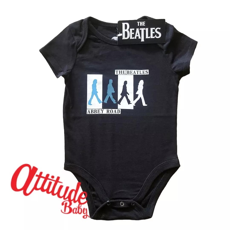 The Beatles Baby Vests - Kids Rock Band Clothing Tops T Shirts - Logo ...
