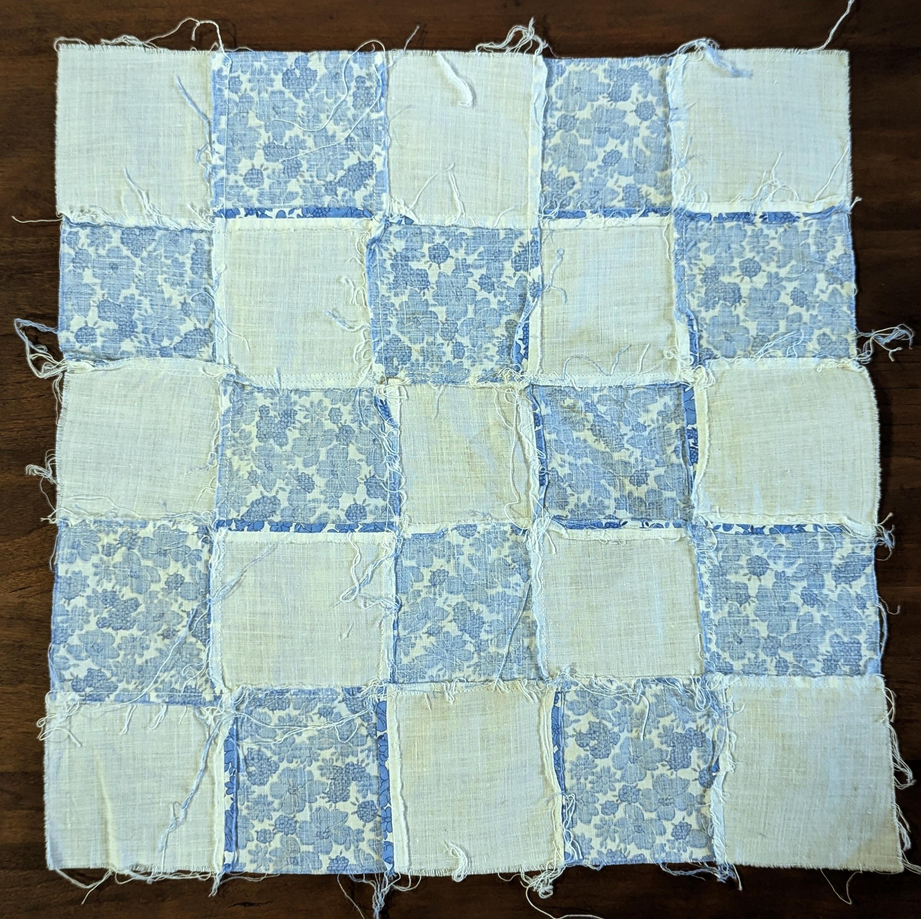 4 Vintage Patchwork Quilt Blocks - Unfinished - Etsy