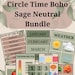 Toddler Focus Wall Template, Toddler Learning Wall, Classroom Circle ...