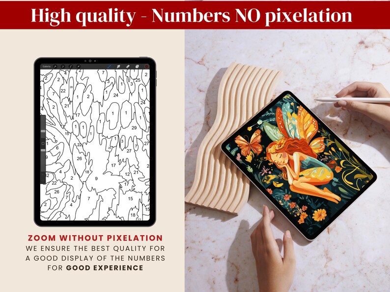3 Fantasy Color by Number Bundle for Adults , Paint by Numbers Bundle ...
