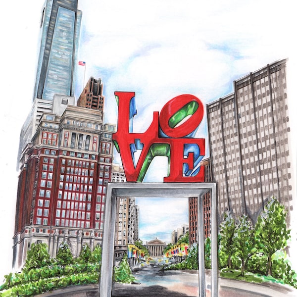 Philadelphia Love - Etsy