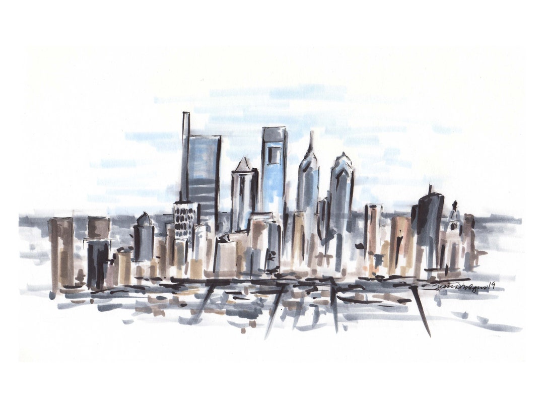 High Quality Art Print of an Original Pencil and Marker Illustration of ...