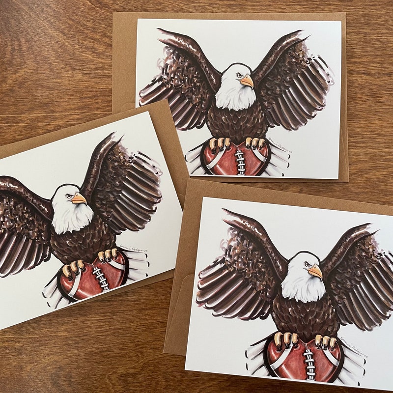 Philadelphia Eagles Birthday Card - Etsy