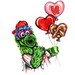 High Quality Art Print of Philadelphias Favorite Baseball Mascot ...