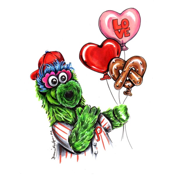 Philly Phanatic Svg - Etsy