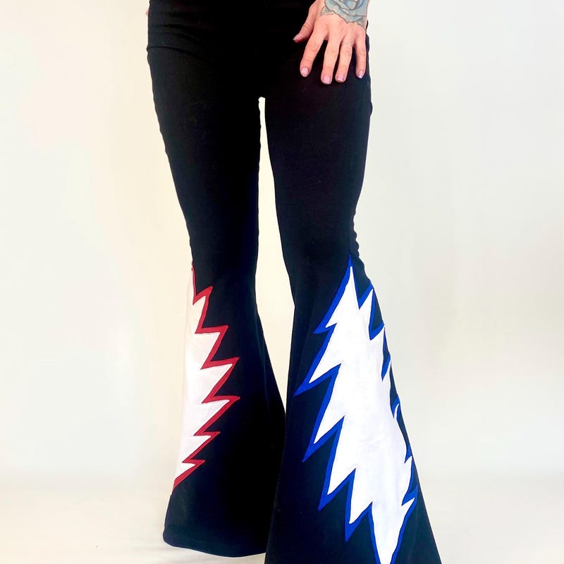 Lightning Leggings - Etsy