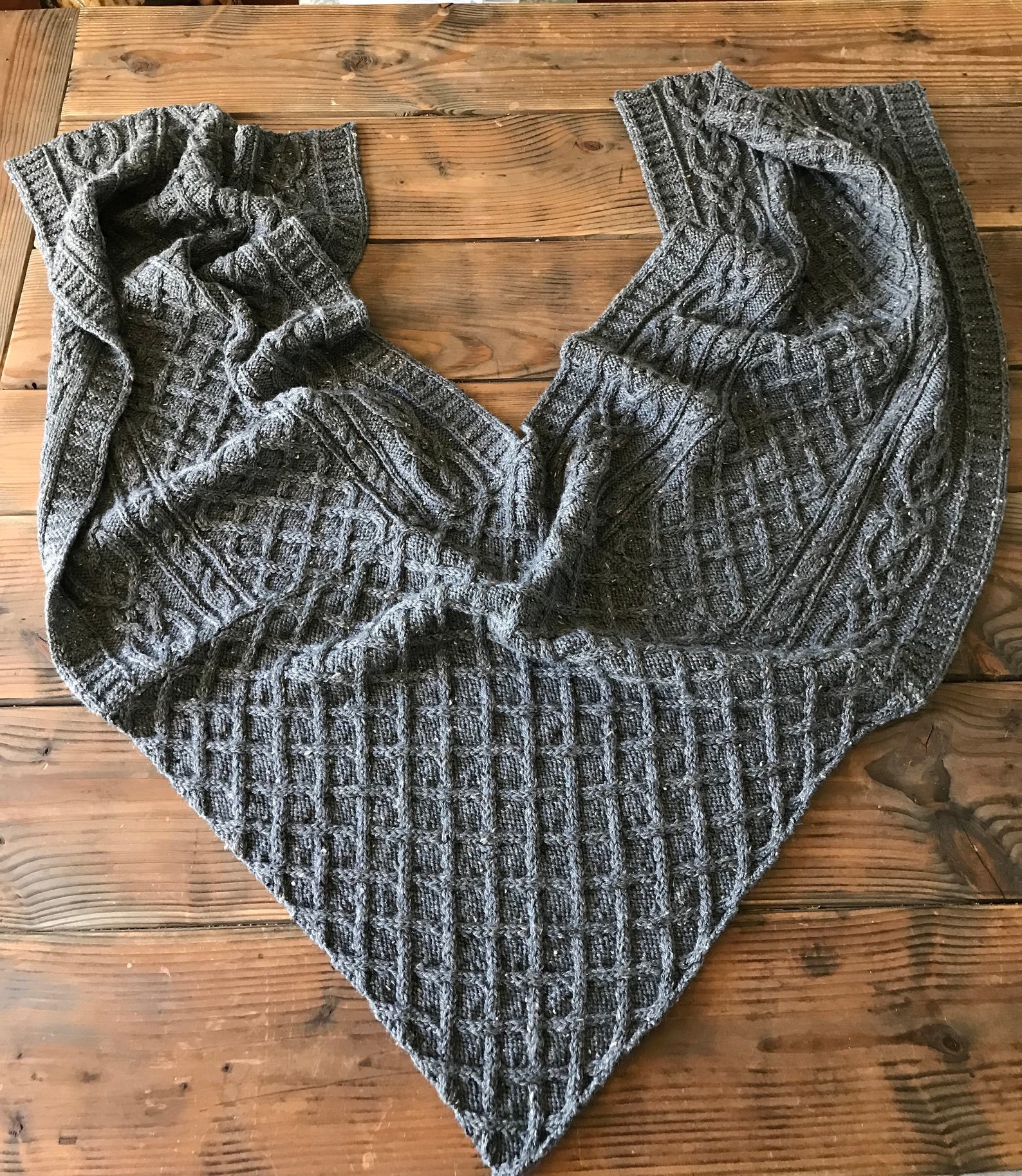 Dandelion Wrap - PATTERN PDF - Pattern for DIY Knitted Shawl, Cowl ...