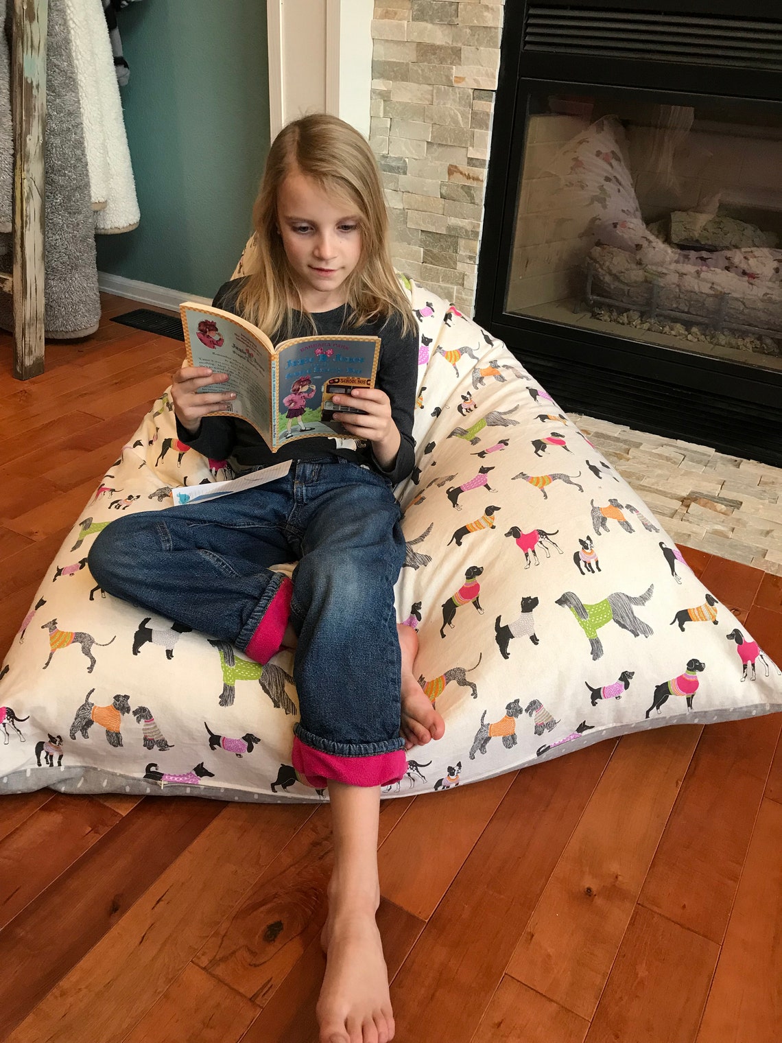 Pattern - 'meringue' Bean Bag Chair - PDF DIY Bean Bag Stuffed Animal ...