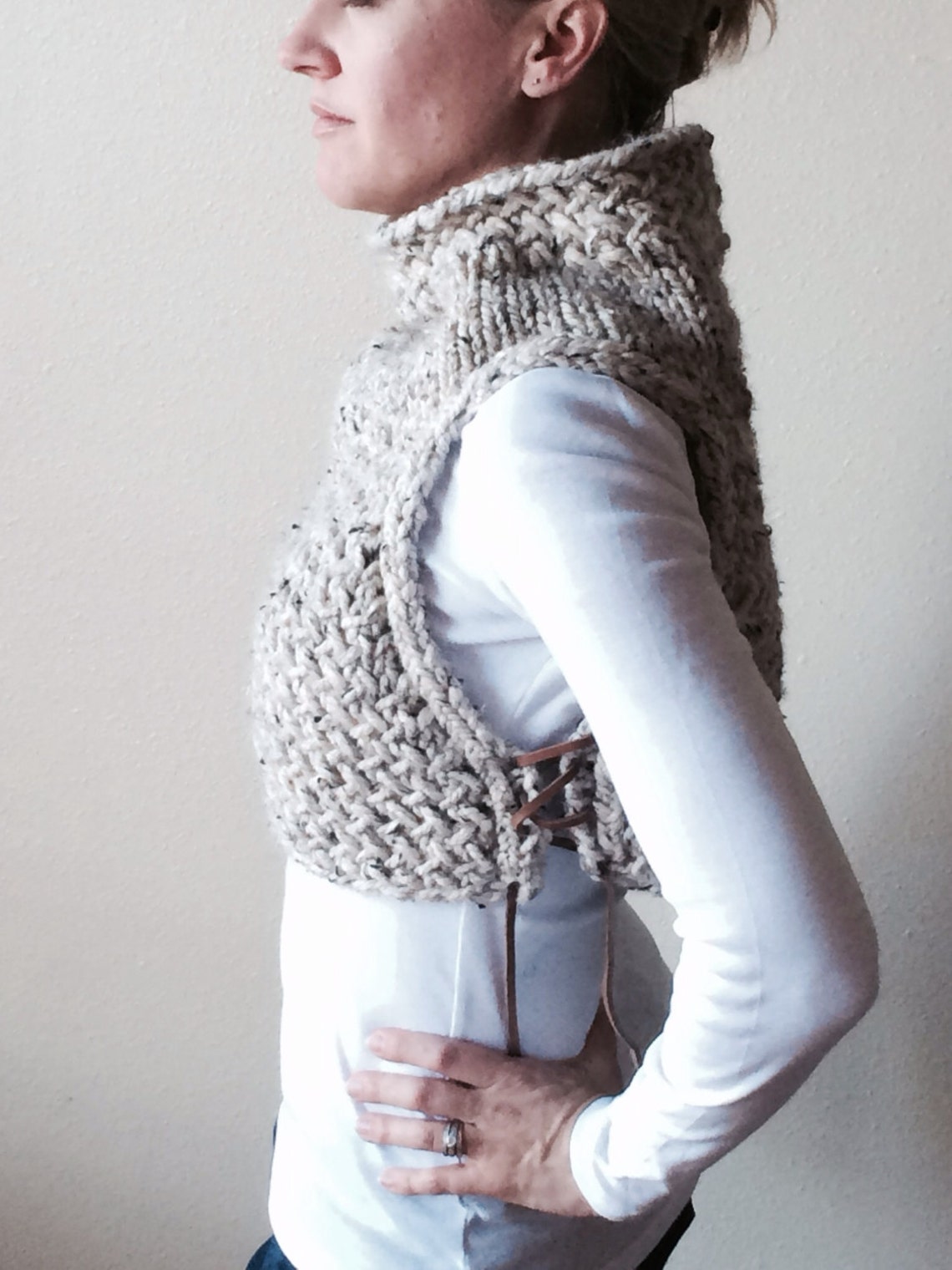 Huntress Vest PATTERN PDF DIY Easy Knitting Pattern - Etsy