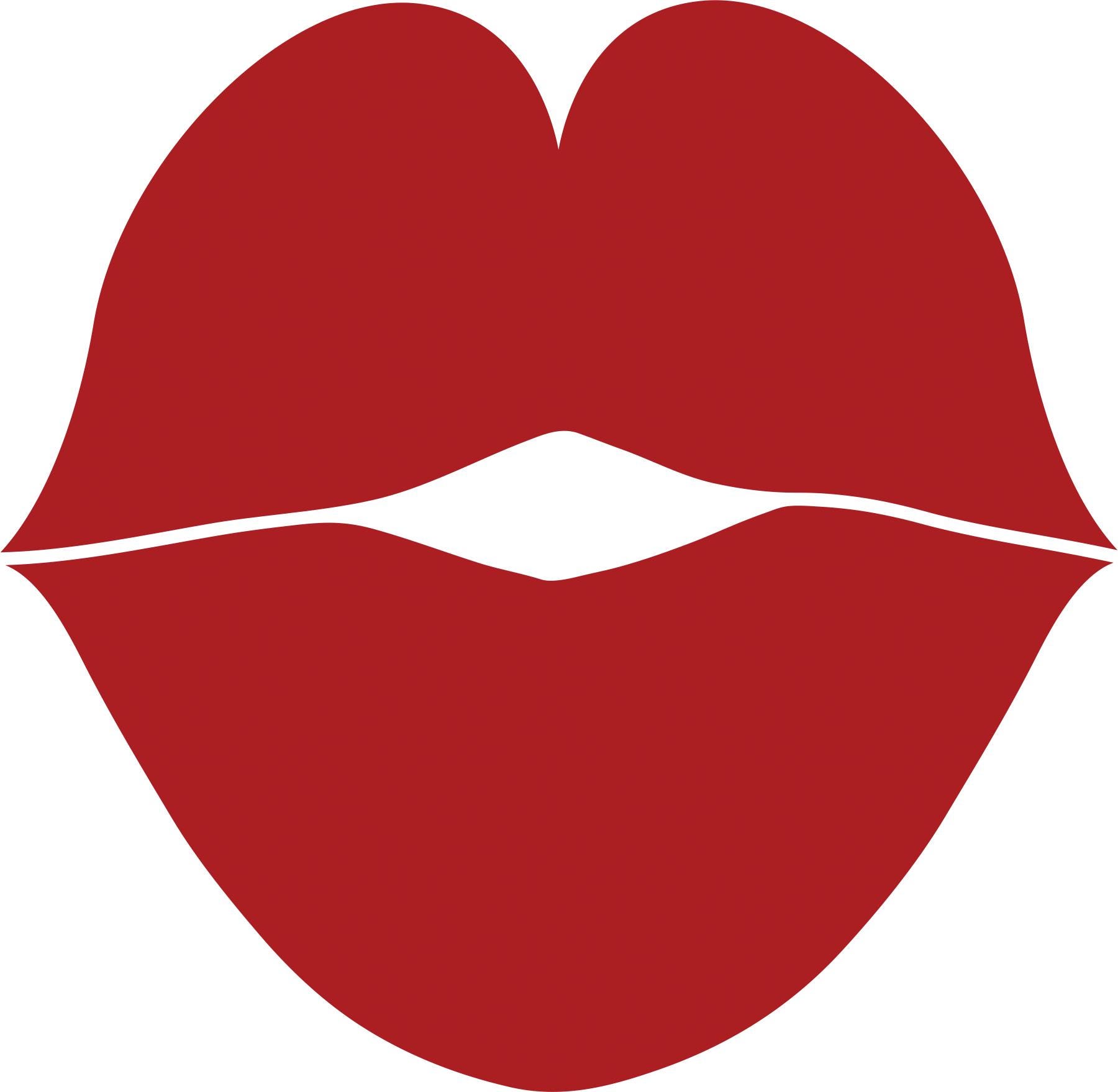 Cute Red Lips Bundle | Red Lipstick PNG | Red Lips Clipart | Digital ...