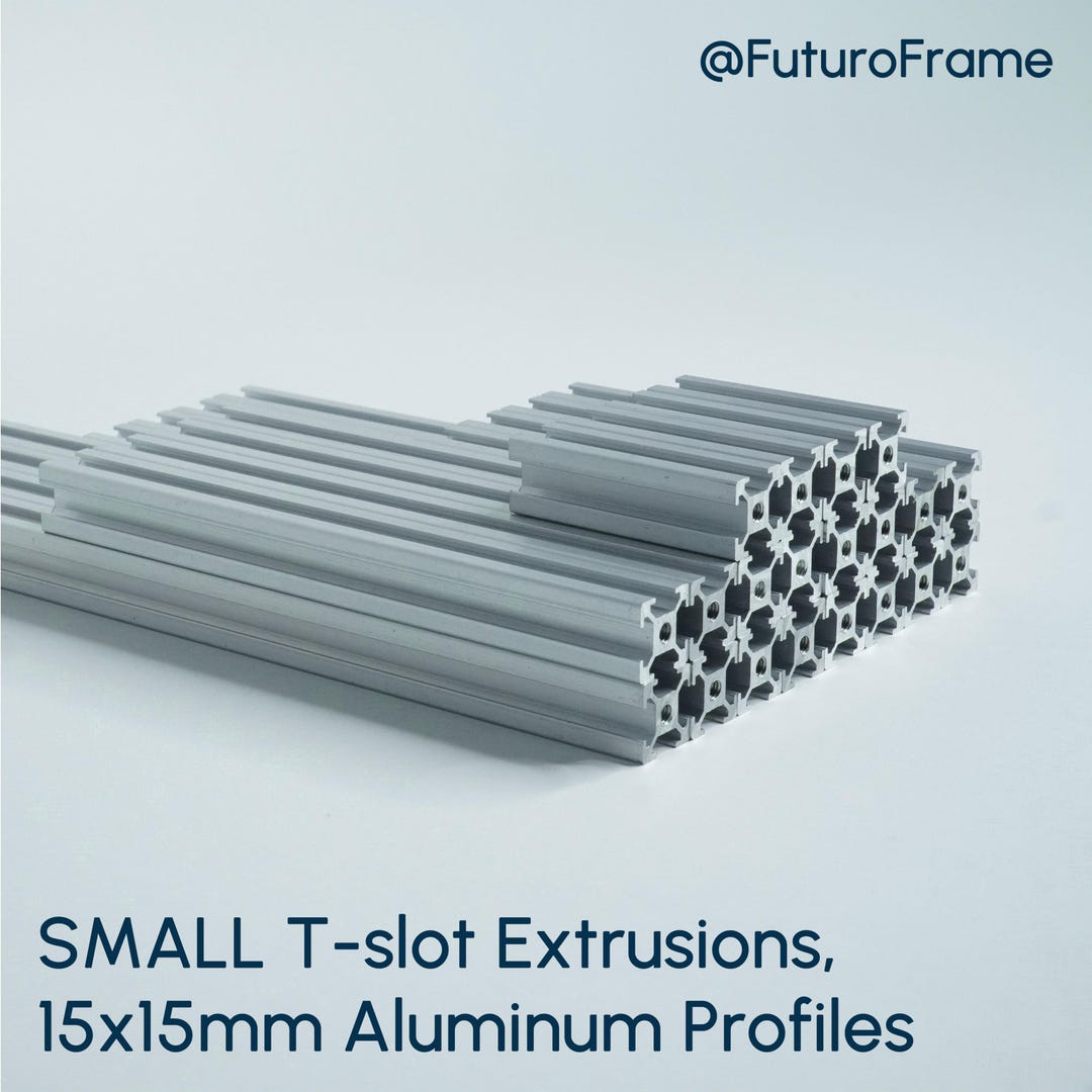 1515 Small T-slot Aluminum Profiles 15x15mm - Etsy