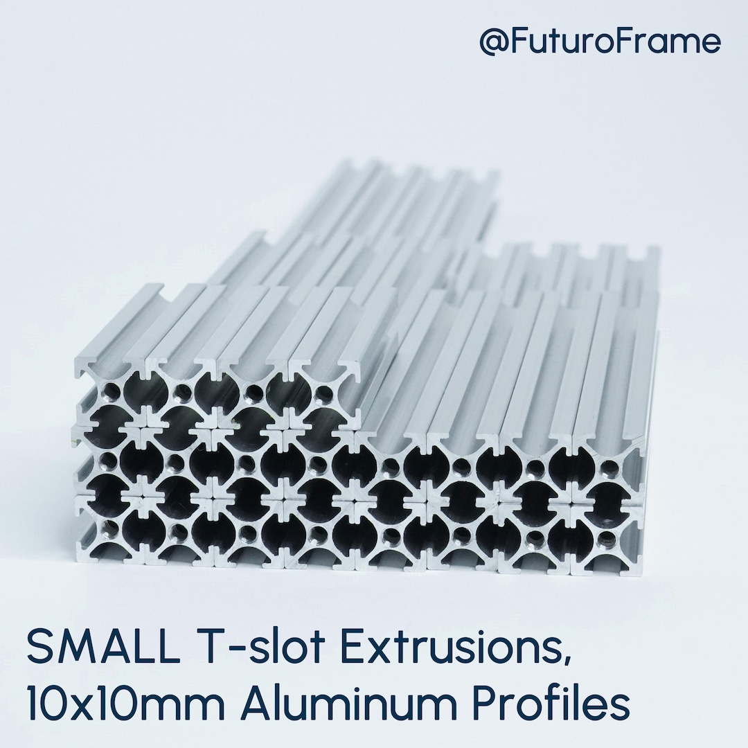 1010 Small T-slot Aluminum Profiles 10x10mm - Etsy