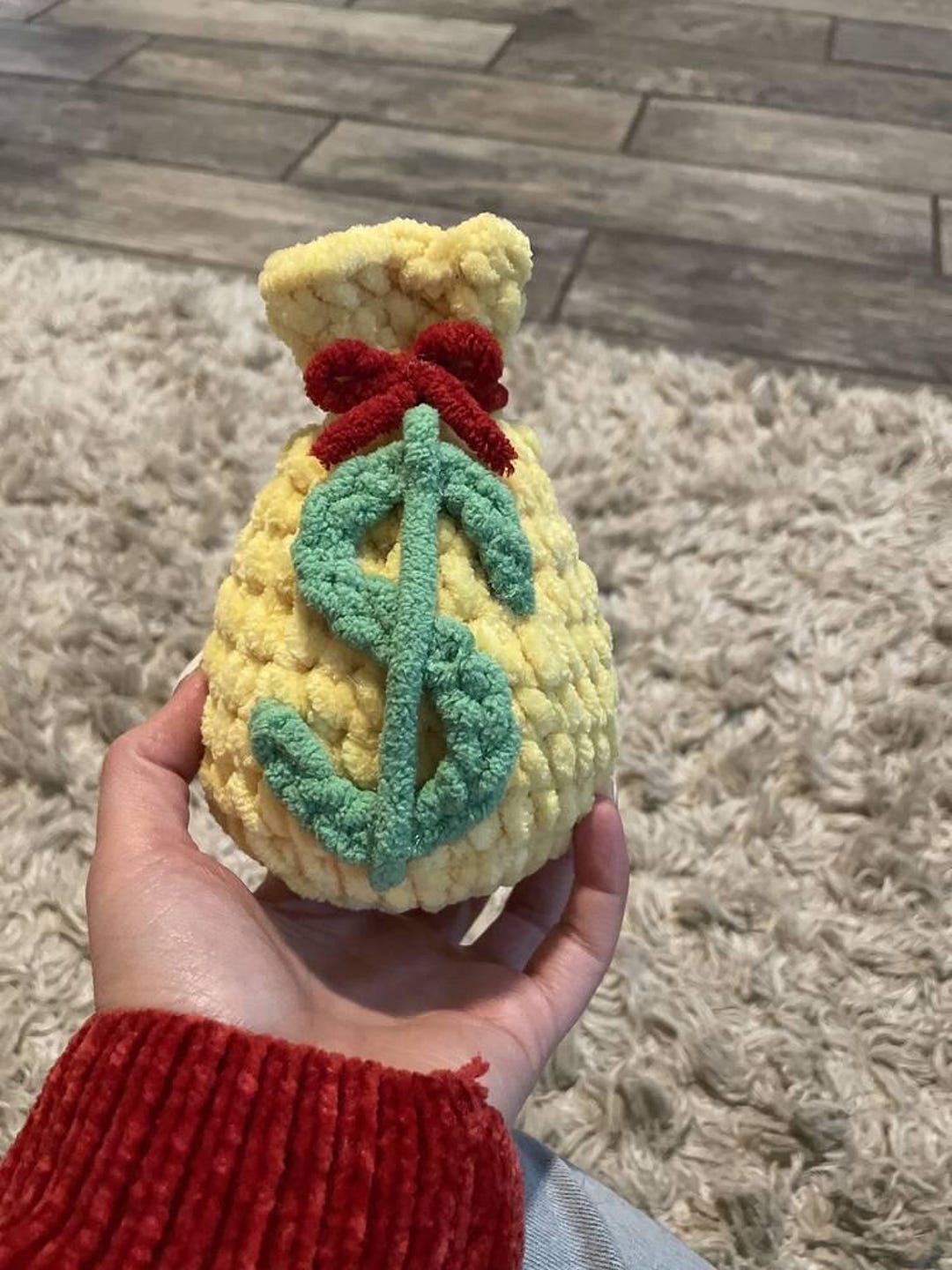 Money Bag Plush Pattern - Etsy