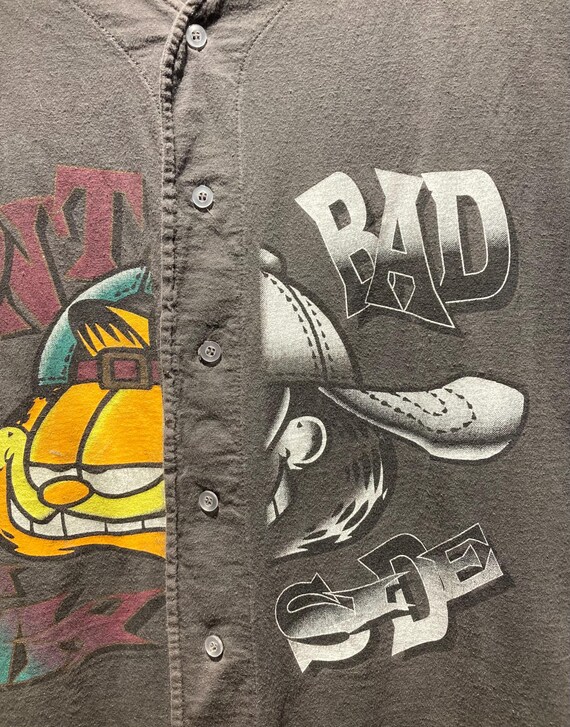 Rare 90’s Graphic Garfield Baseball Tshirt - Gem