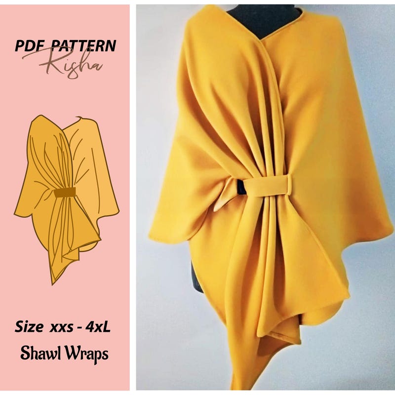 Open Front Poncho - Etsy