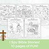 Jesus and His Disciples Bingo Set for Kids, Jesus and His Disciples ...