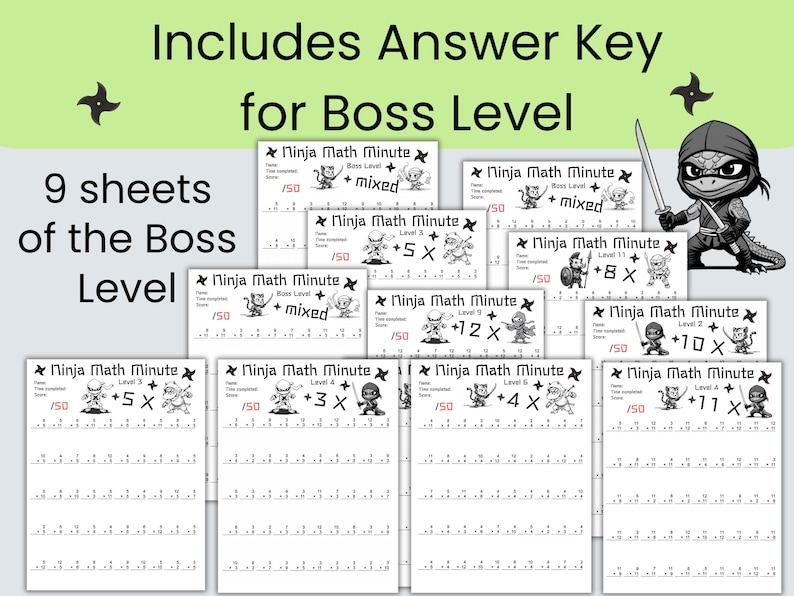 Multiplication Practice Worksheet Game Help Your Child Improve Times ...