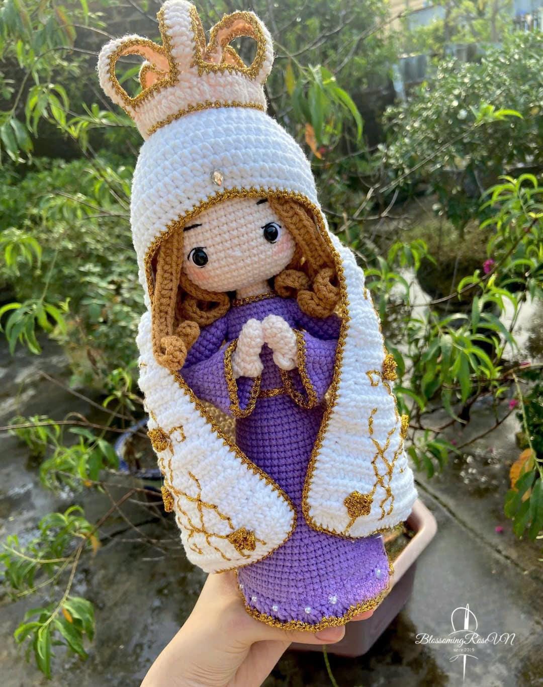 Mary,blessed Mother Doll, Catholic Doll Set,christmas Decoration ...