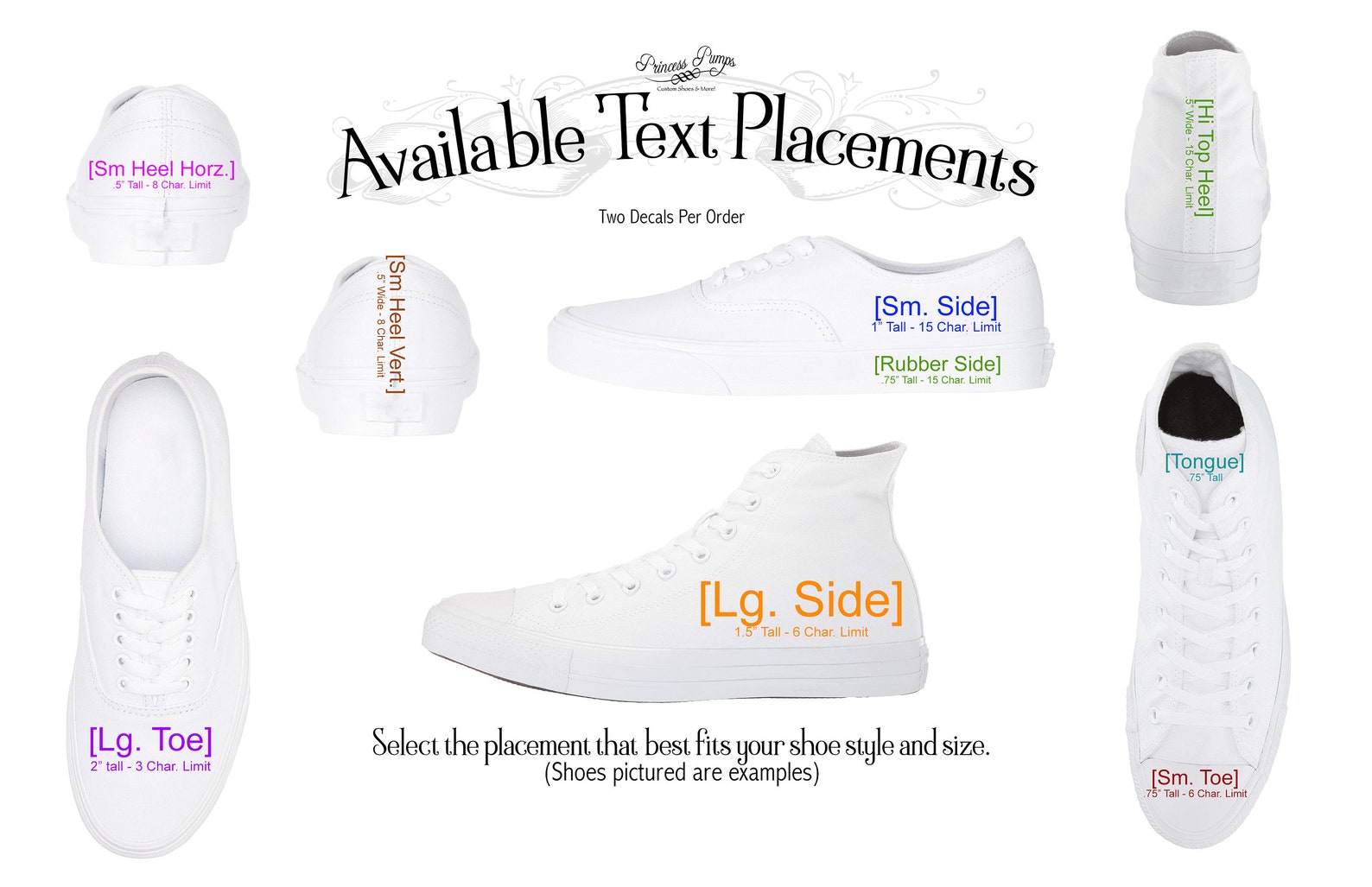 Iron on Decal Custom Do It Yourself Shoe Stickers Custom - Etsy