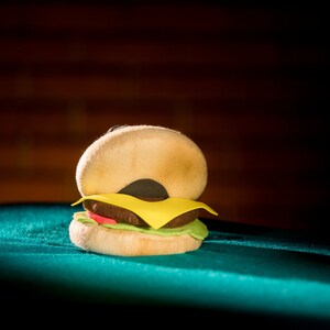 Professional Hand Puppet Hamburger Cheeseburger, Made to Order, Custom ...