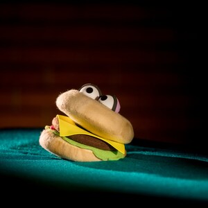Professional Hand Puppet Hamburger Cheeseburger, Made to Order, Custom ...