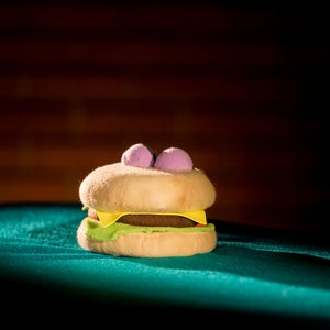 Professional Hand Puppet Hamburger Cheeseburger, Made to Order, Custom ...