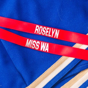 Custom Cheerleader Team Text Ribbons, Satin Ribbon Shoelaces, 5/8 Width ...