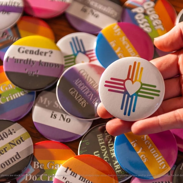 Gay Pride Buttons - Etsy